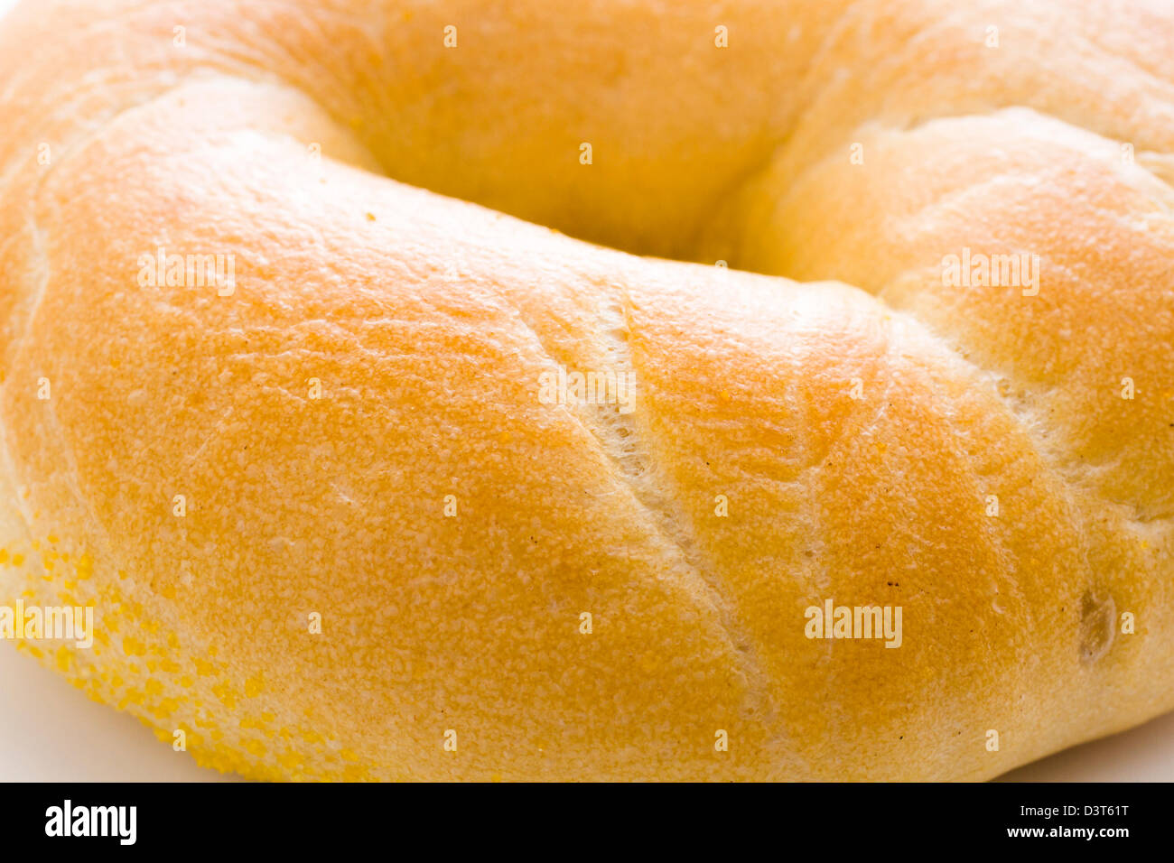 Freshly baked Plain bagel Stock Photo - Alamy