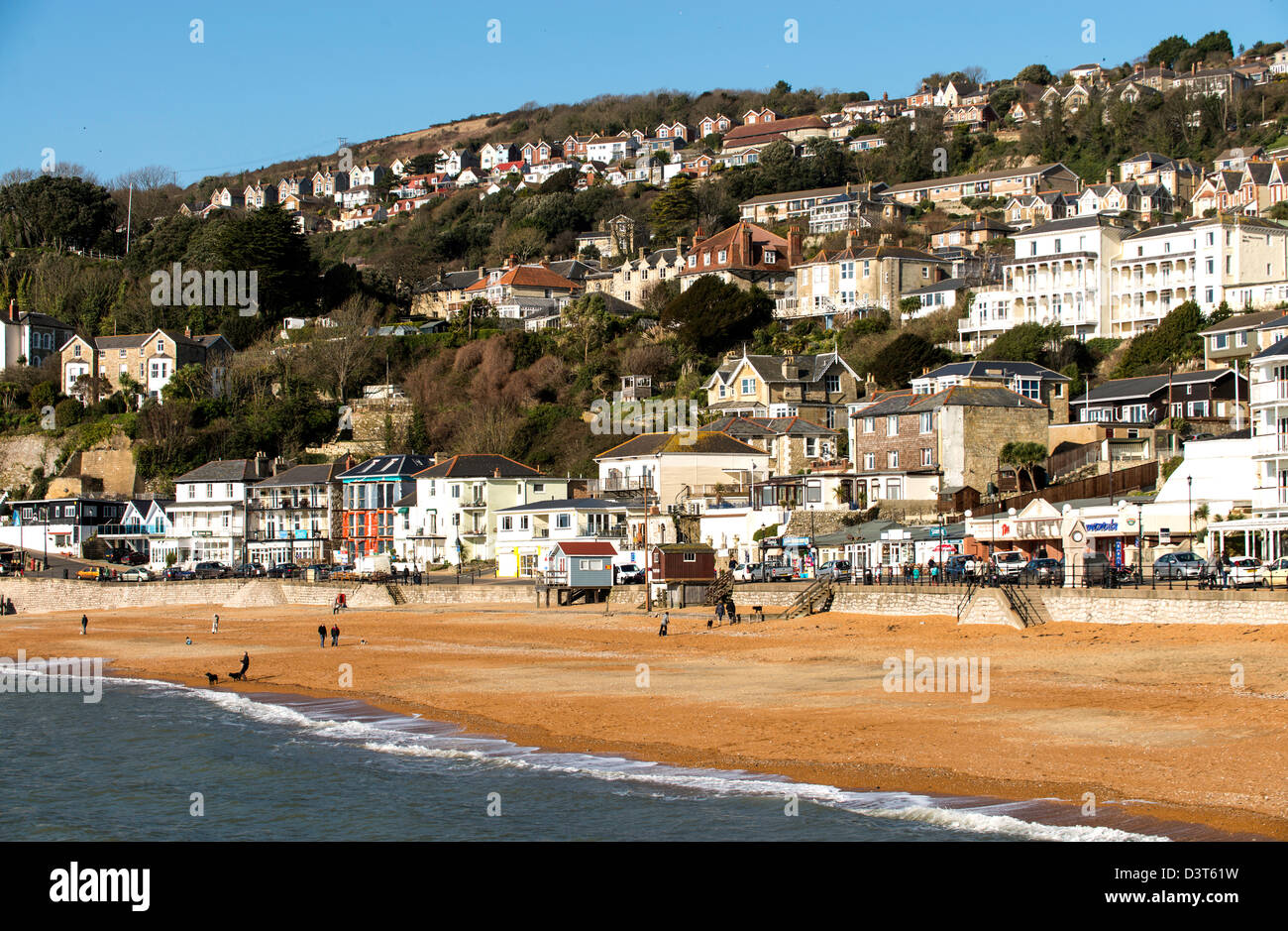 Ventnor beach side Isle of White England Great Britain UK Stock Photo ...