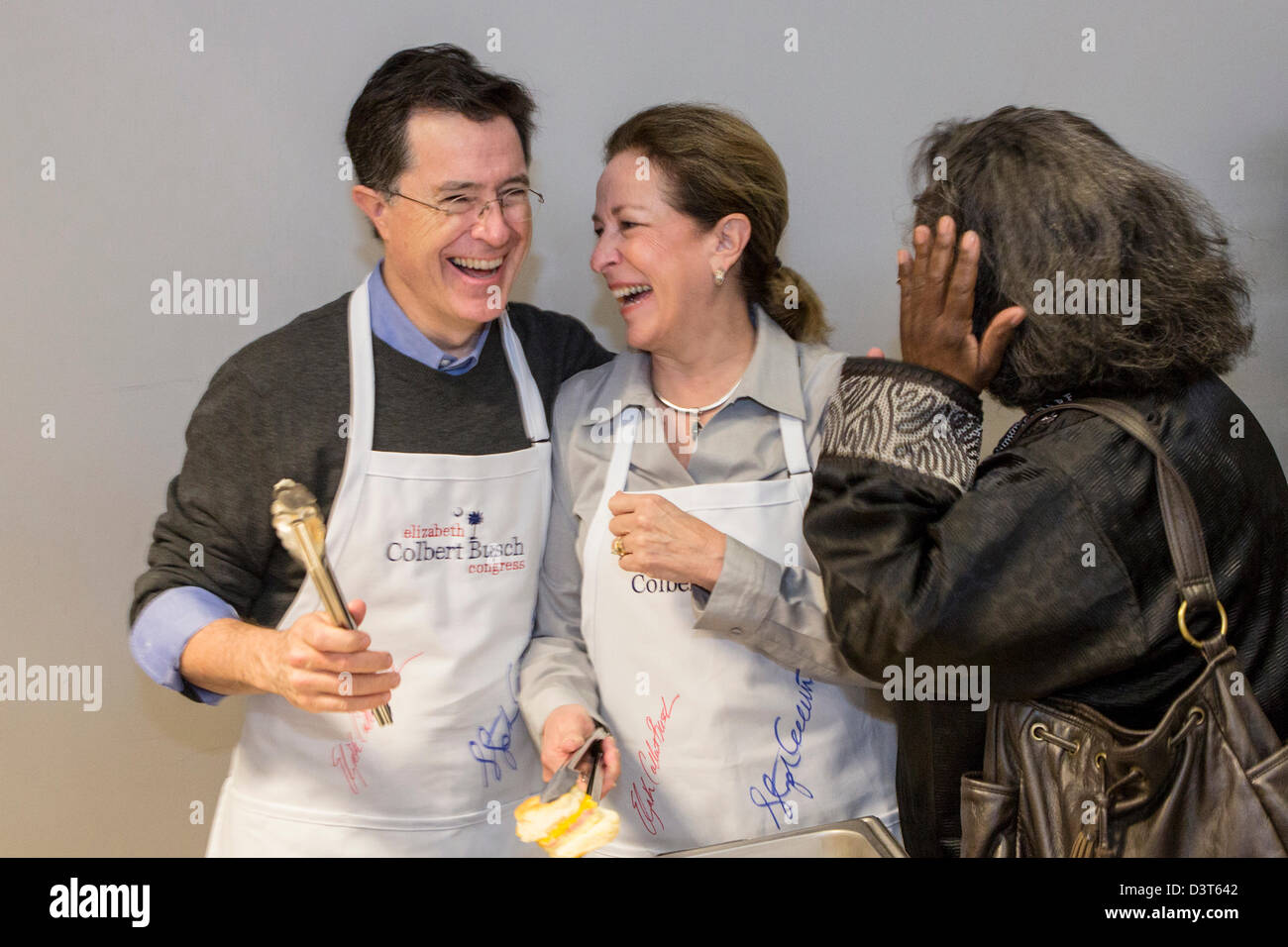 Charleston, South Carolina, US. 24th Feb, 2013. Comedian Stephen ...