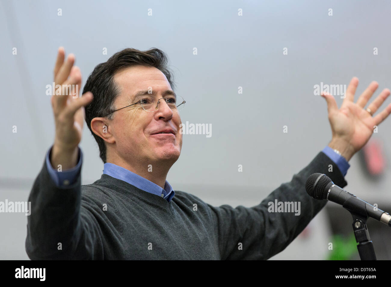 Charleston, South Carolina, US. 24th Feb, 2013. Comedian Stephen ...