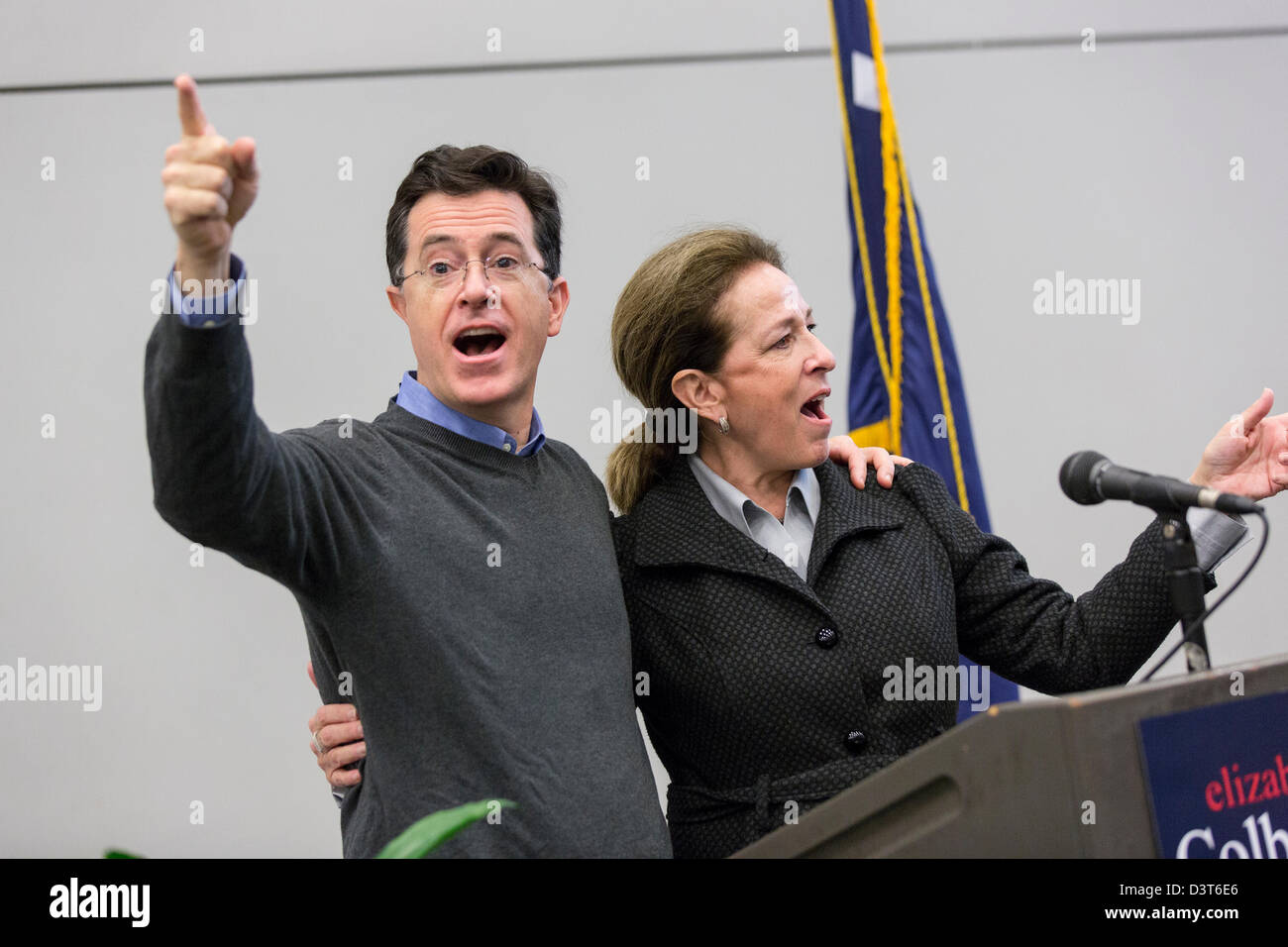 Charleston, South Carolina, US. 24th Feb, 2013. Comedian Stephen ...