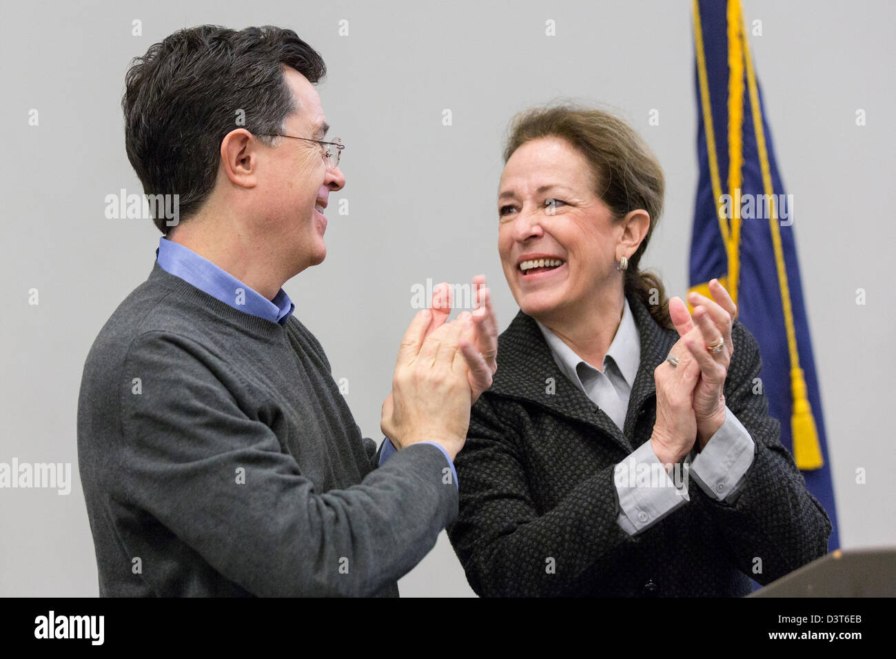 Charleston, South Carolina, US. 24th Feb, 2013. Comedian Stephen ...
