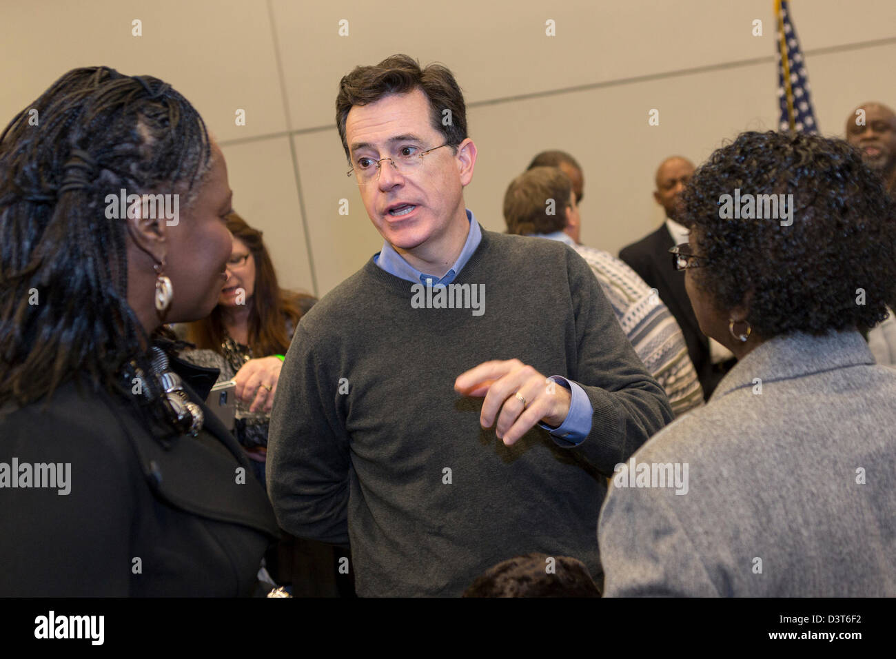 Charleston, South Carolina, US. 24th Feb, 2013. Comedian Stephen ...
