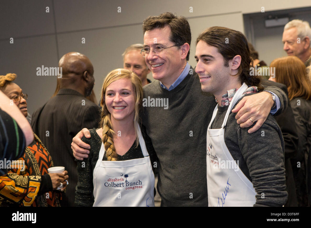 Charleston, South Carolina, US. 24th Feb, 2013. Comedian Stephen ...