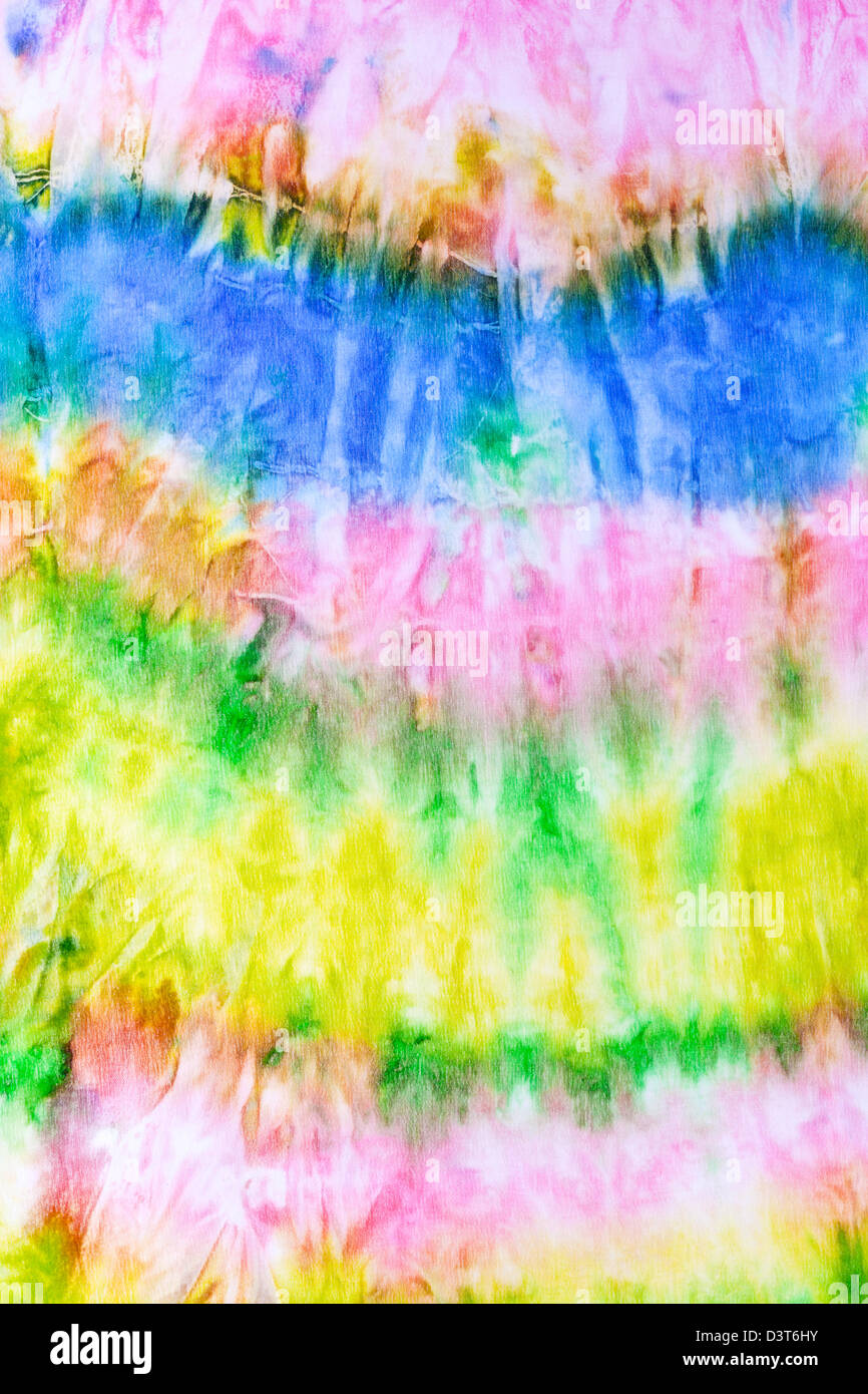 abstract wave pattern on silk nodosa batik Stock Photo - Alamy
