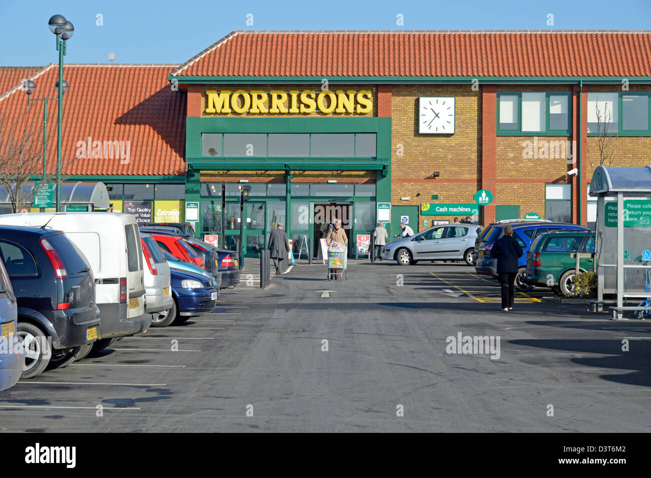 Morrisons shop for food grocery shopping supermarket shoppers free car ...