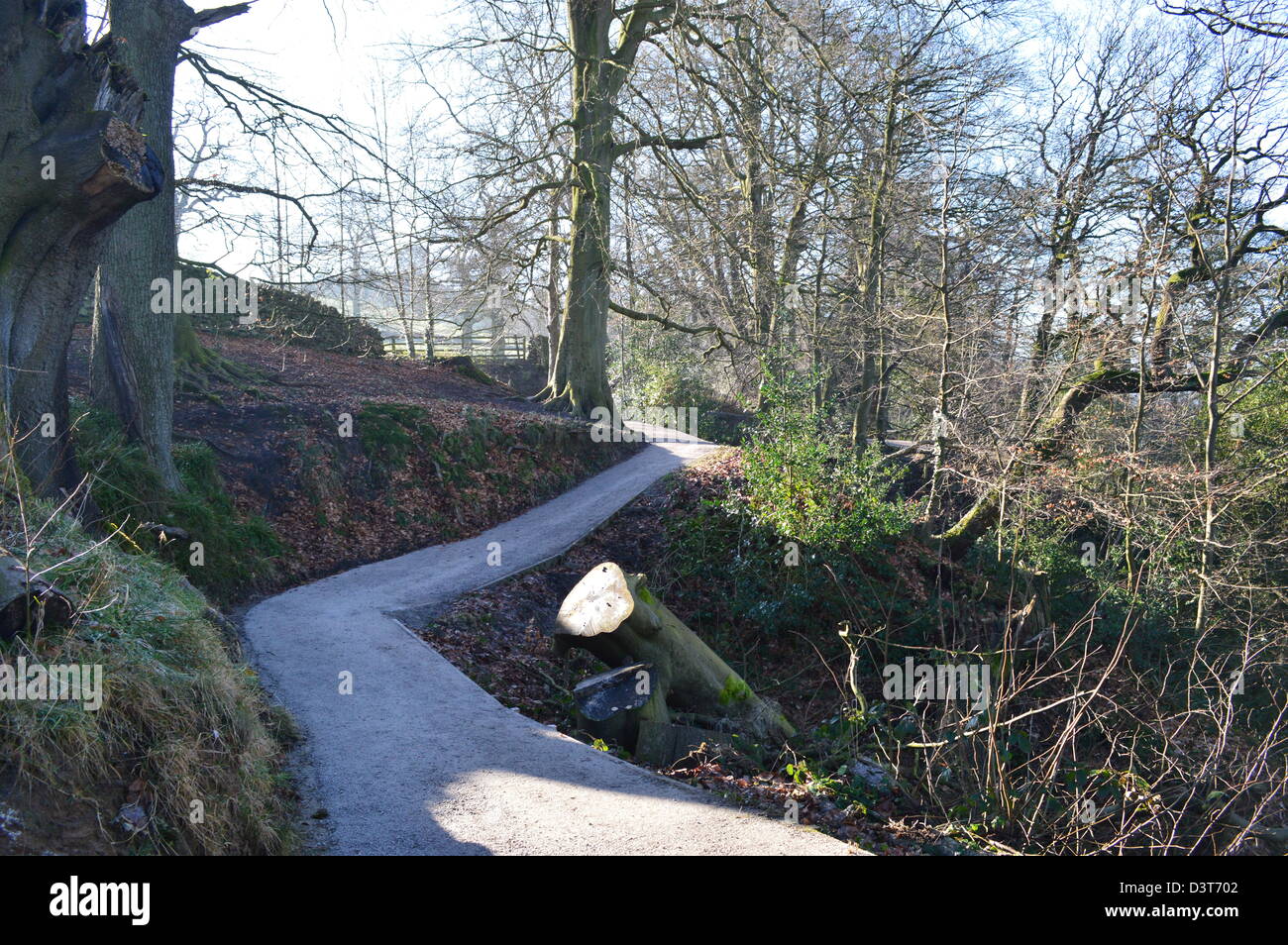 Dales way path winter bolton abbey hi-res stock photography and images ...