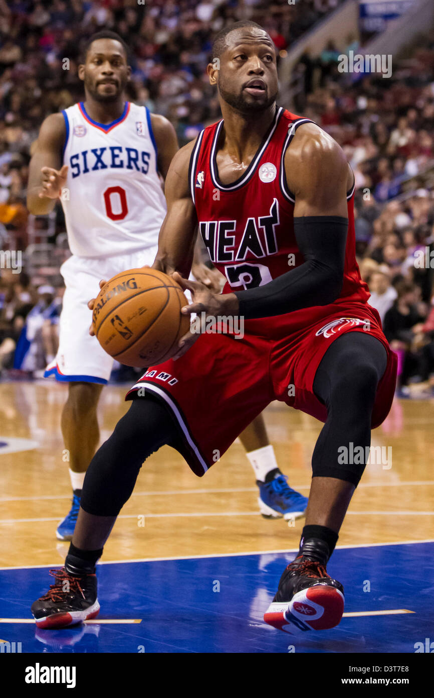 February 23, 2012: Miami Heat shooting guard Dwyane Wade (3) in action ...