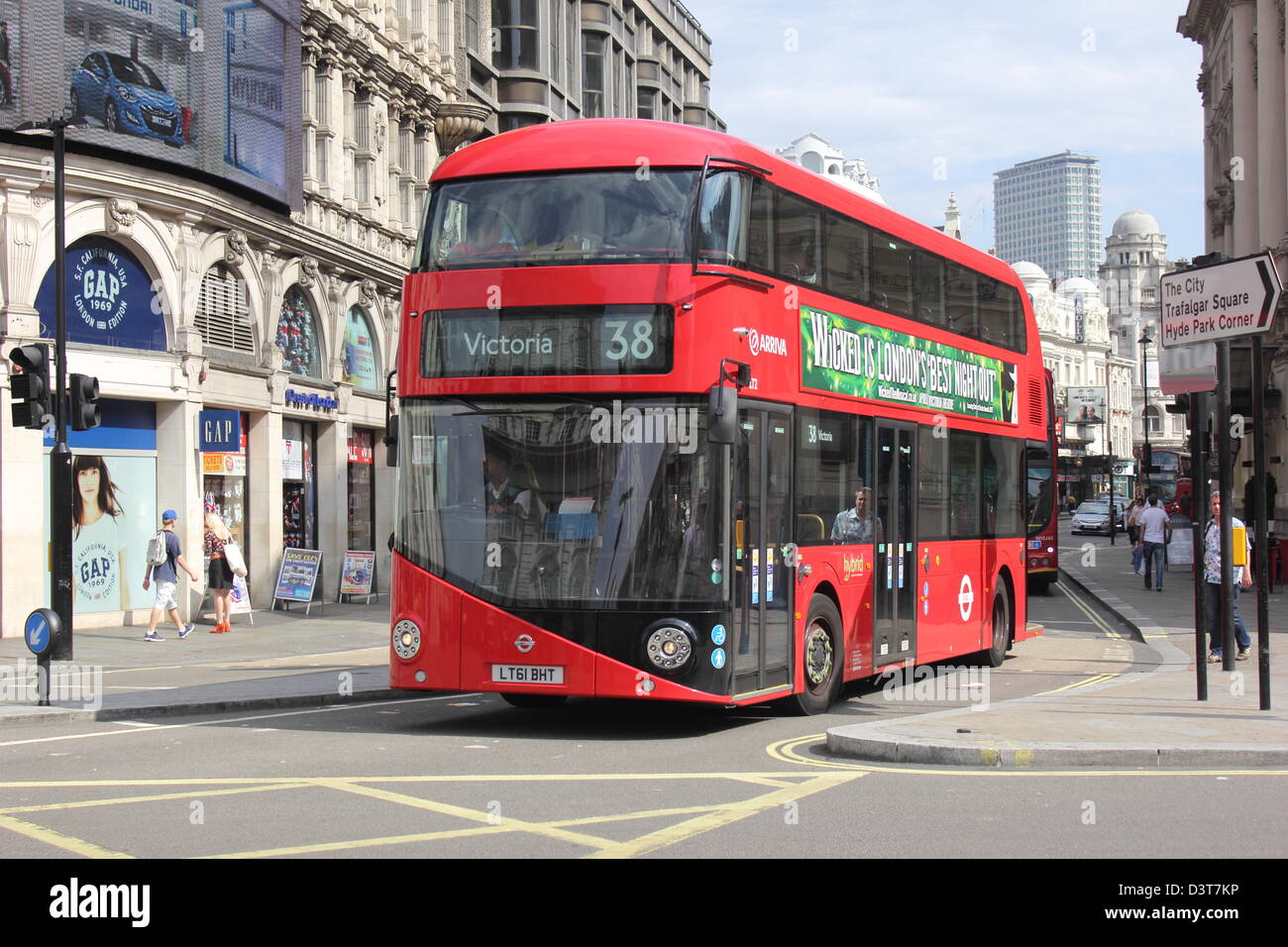 New Bus For London (NBFL) one of 8 prototypes seen in service at ...