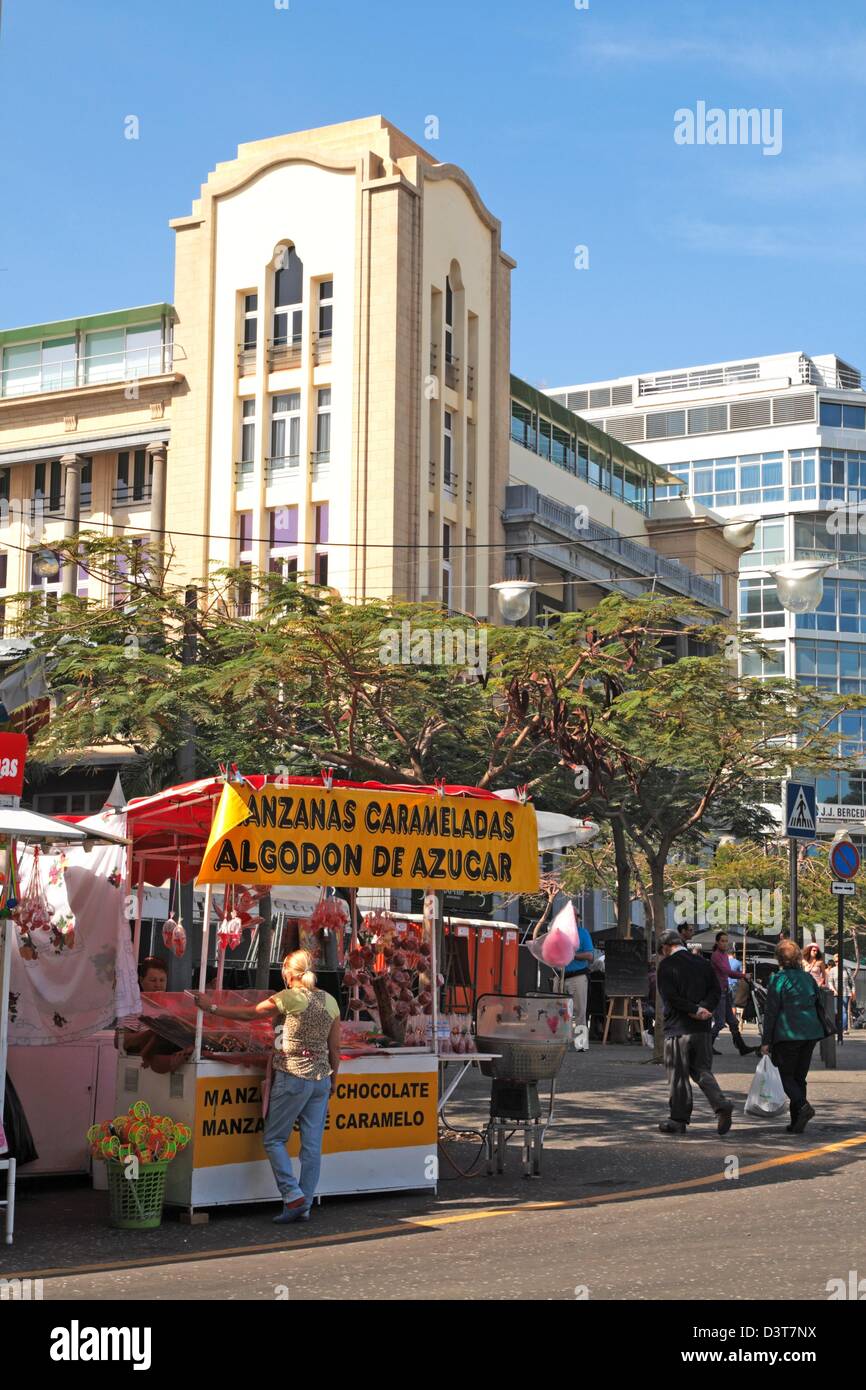 Santa Cruz de Tenerife city sightseeing Stock Photo - Alamy