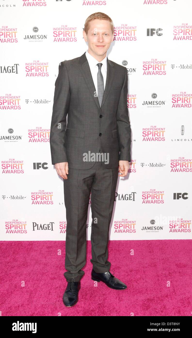 Thure Lindhardt at arrivals for 2013 Film Independent Spirit Awards ...