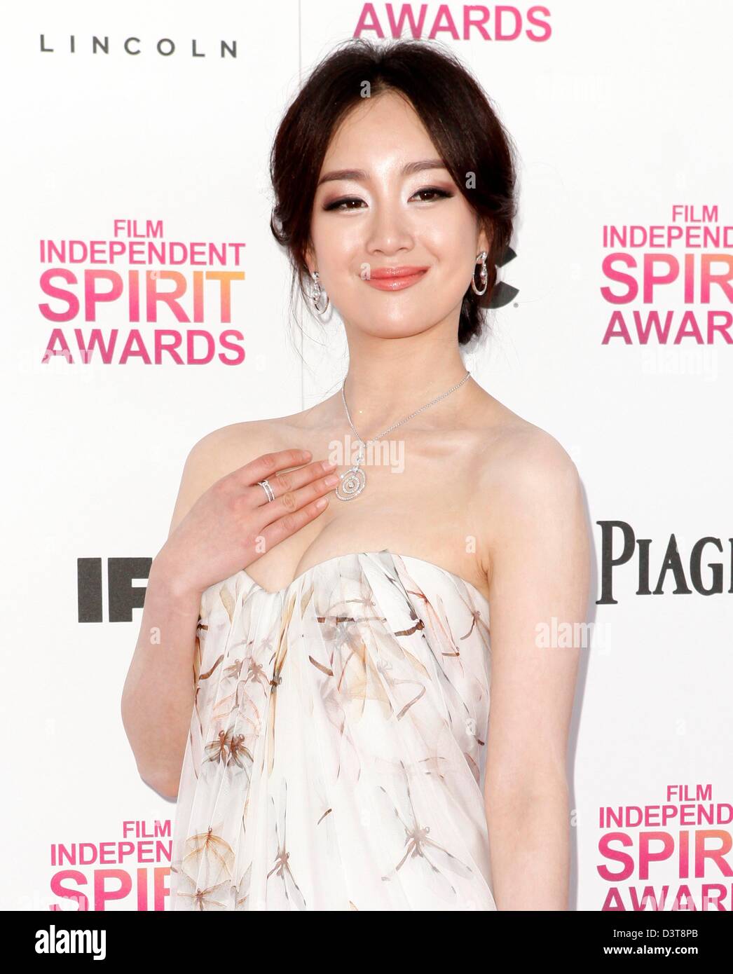 Lemon Zhang at arrivals for 2013 Film Independent Spirit Awards - Part ...