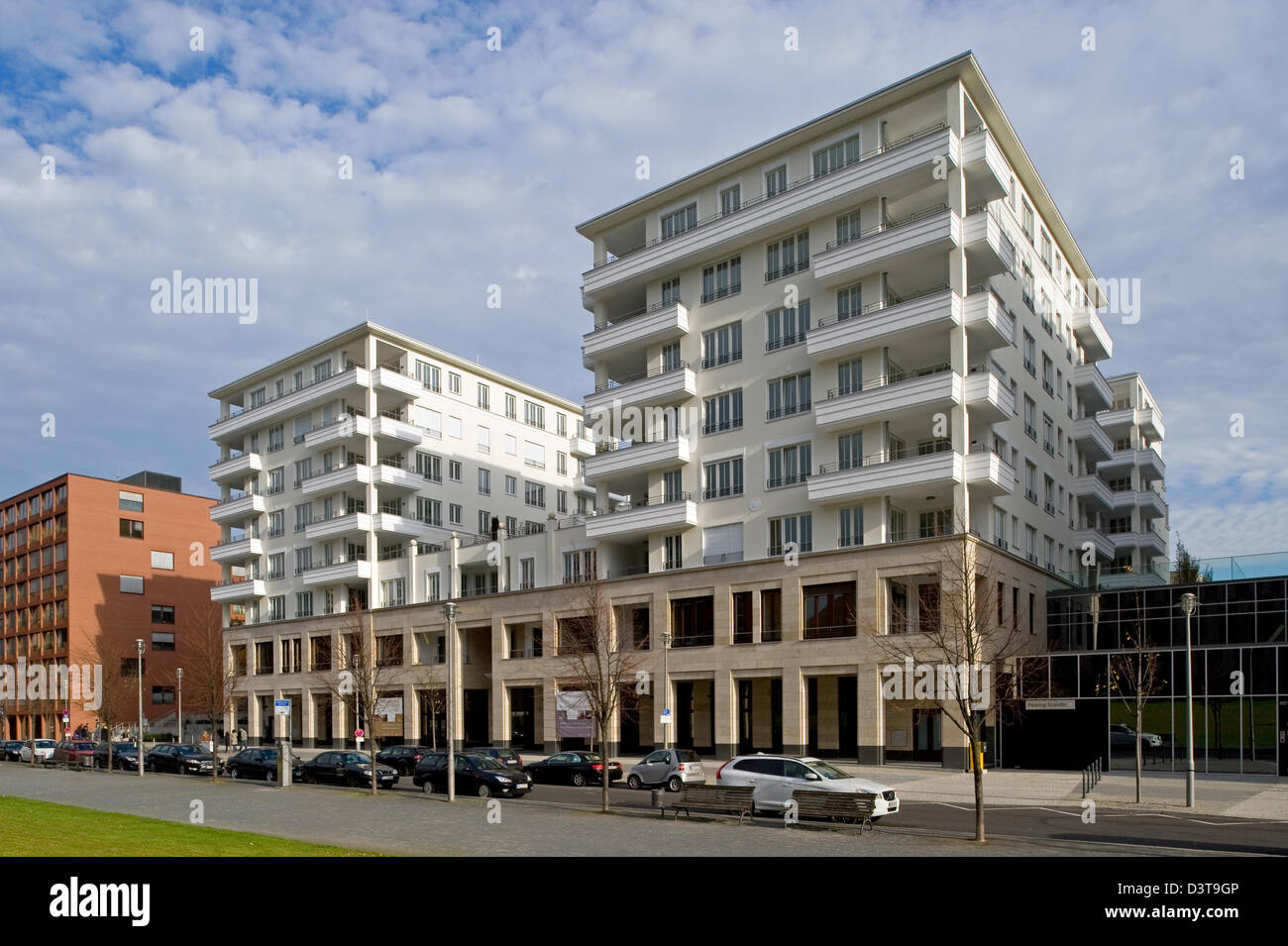 Berlin, Germany, the residence Charleston at Potsdamer Platz Stock ...