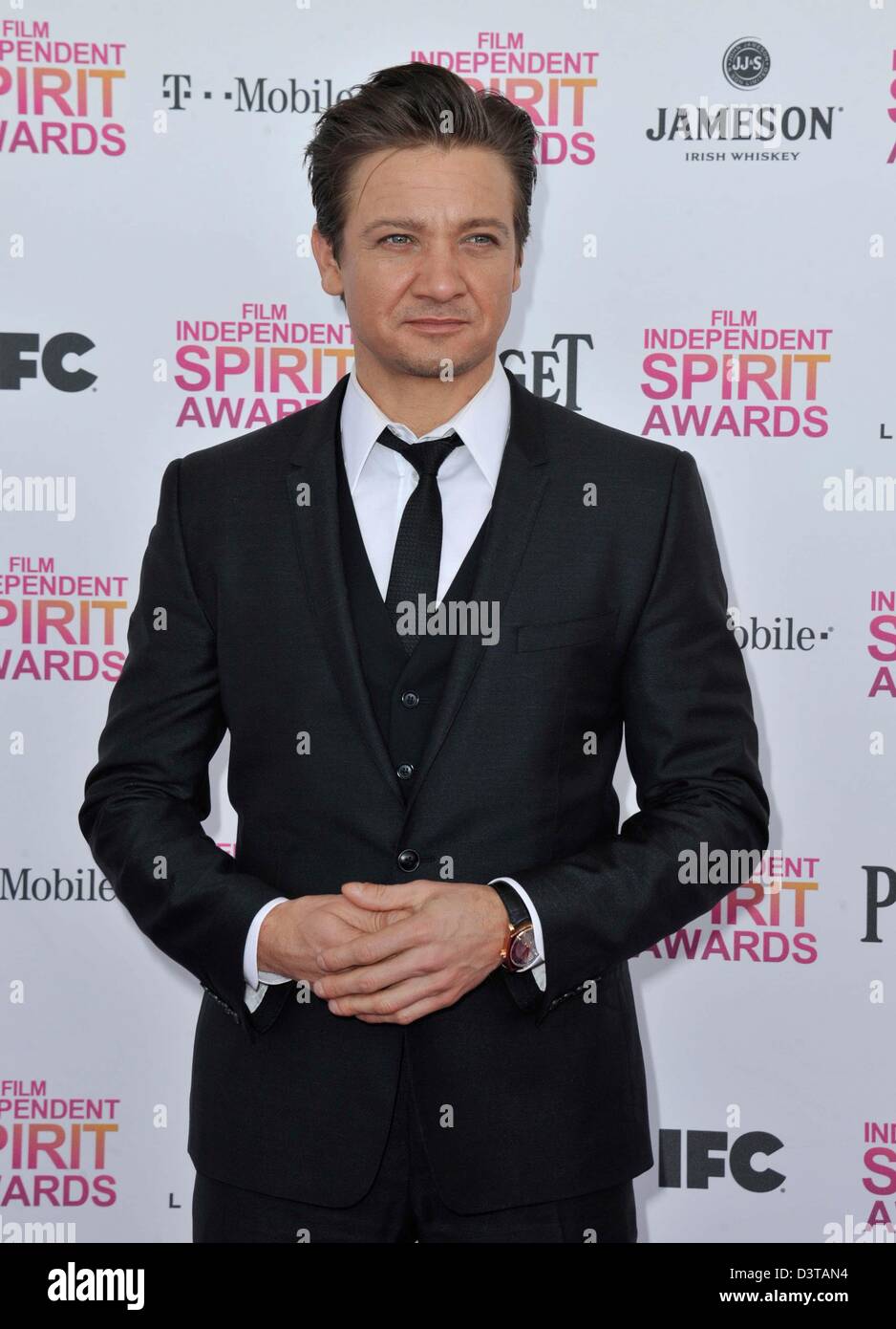 Santa Monica, California, USA. 23rd Feb, 2013. Jeremy Renner attending ...