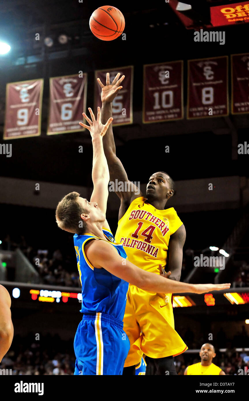 Los Angeles, CA, U.S. 24th Feb, 2013. USC Trojans forward Dewayne ...