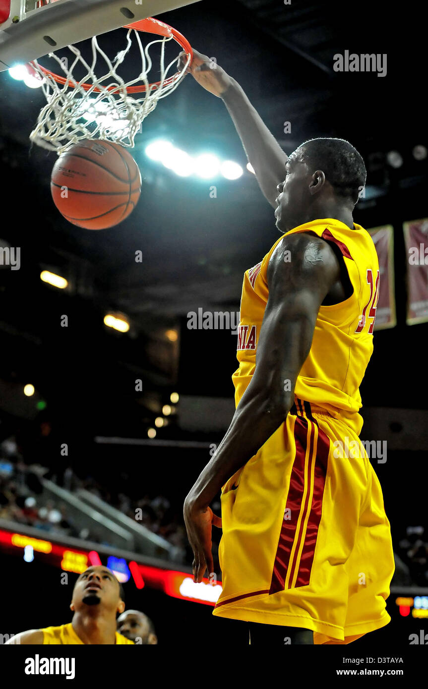 Los Angeles, CA, U.S. 24th Feb, 2013. USC Trojans forward Dewayne ...