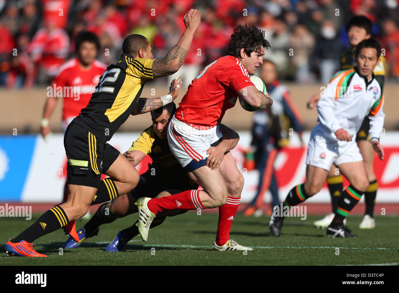 Jaque Fourie (Kobe Steel), February 24, 2013 - Rugby : The 50th Japan ...