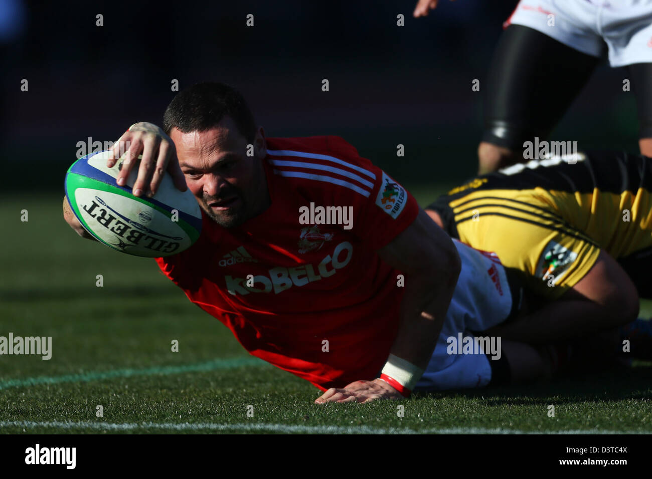 Fraser Anderson (Kobe Steel), February 24, 2013 - Rugby : The 50th ...