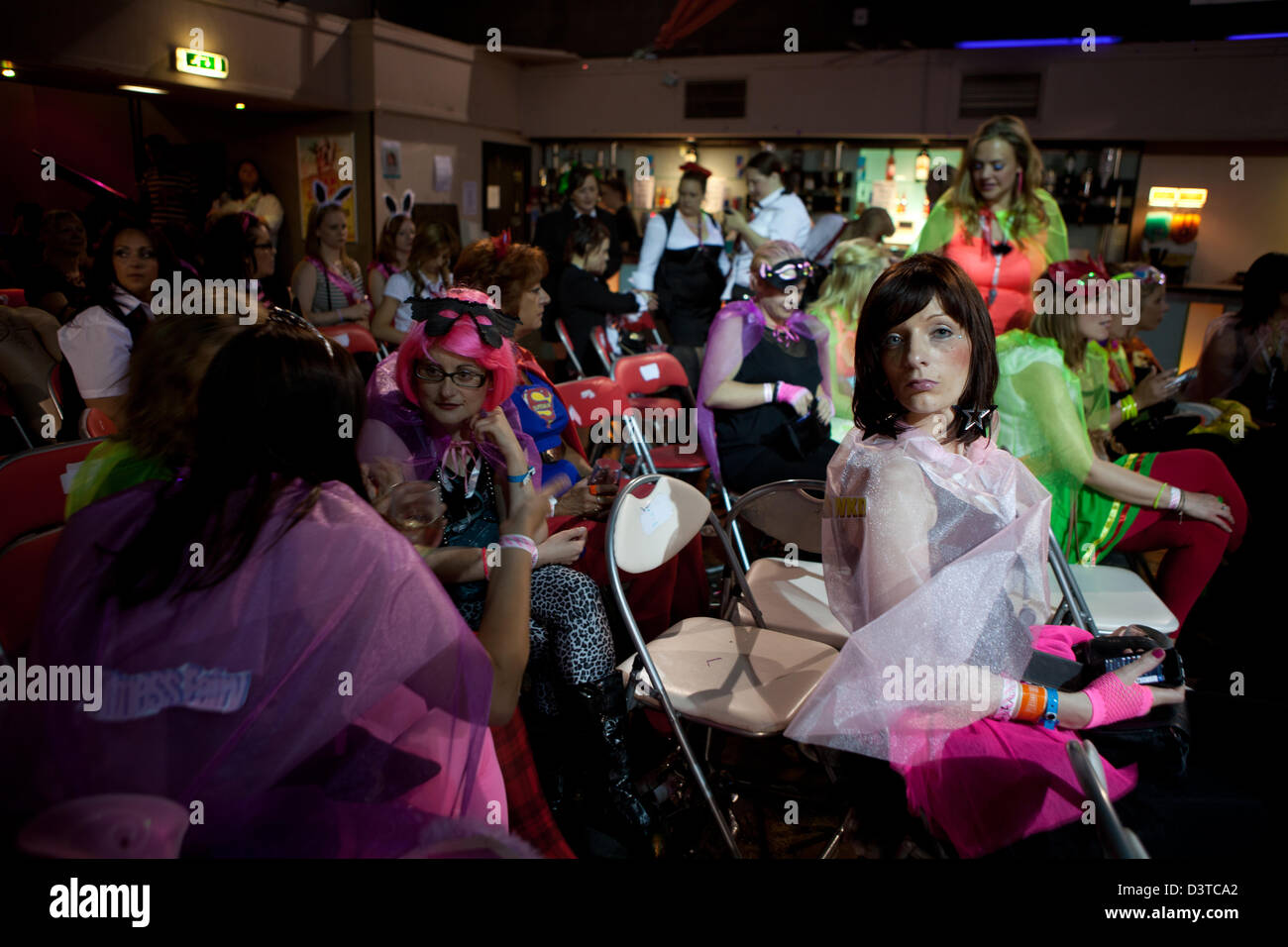 Hen parties in blackpool lancashire hi-res stock photography and images ...