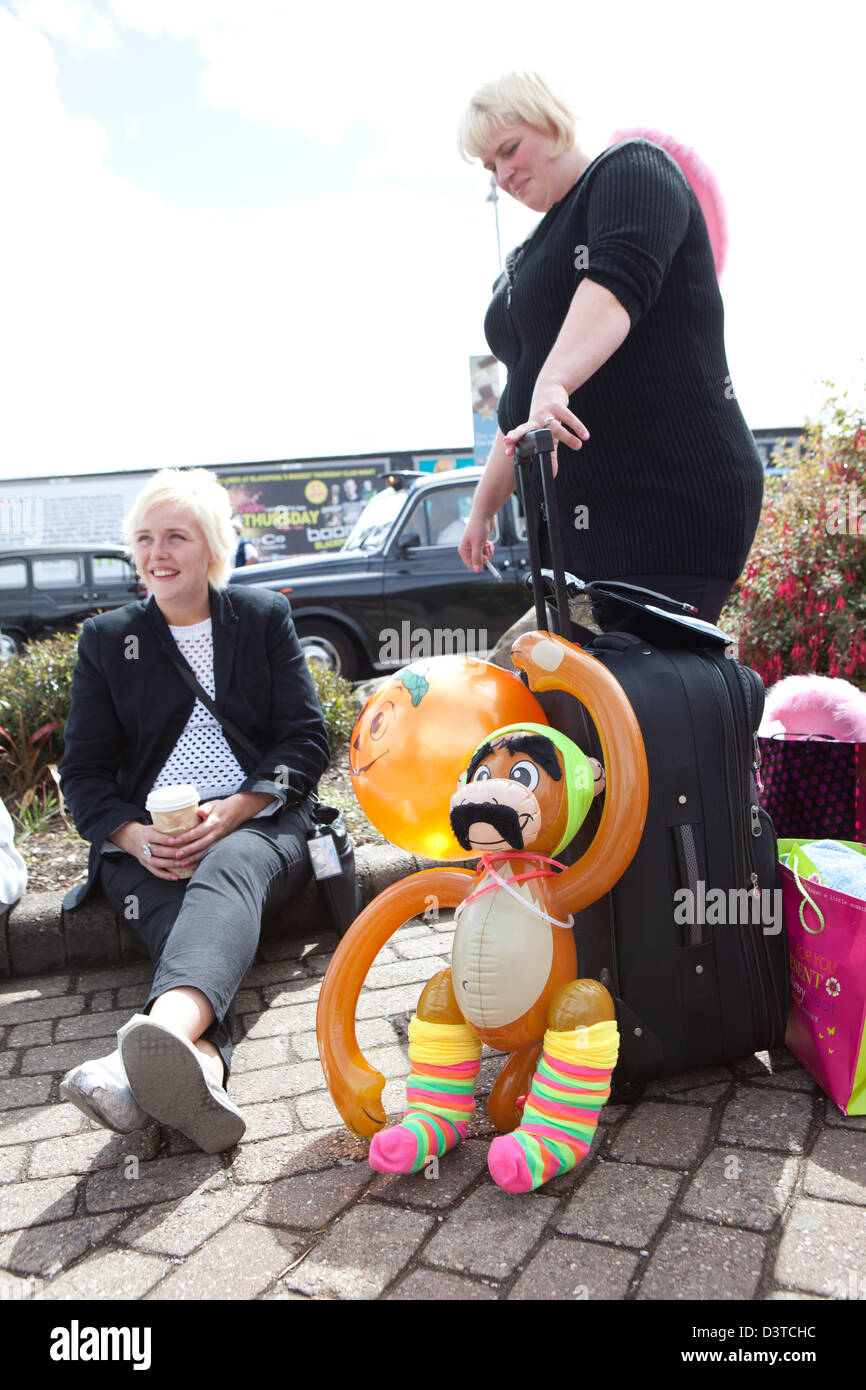 Hen parties in Blackpool, Lancashire, UK, July 2012 Stock Photo - Alamy