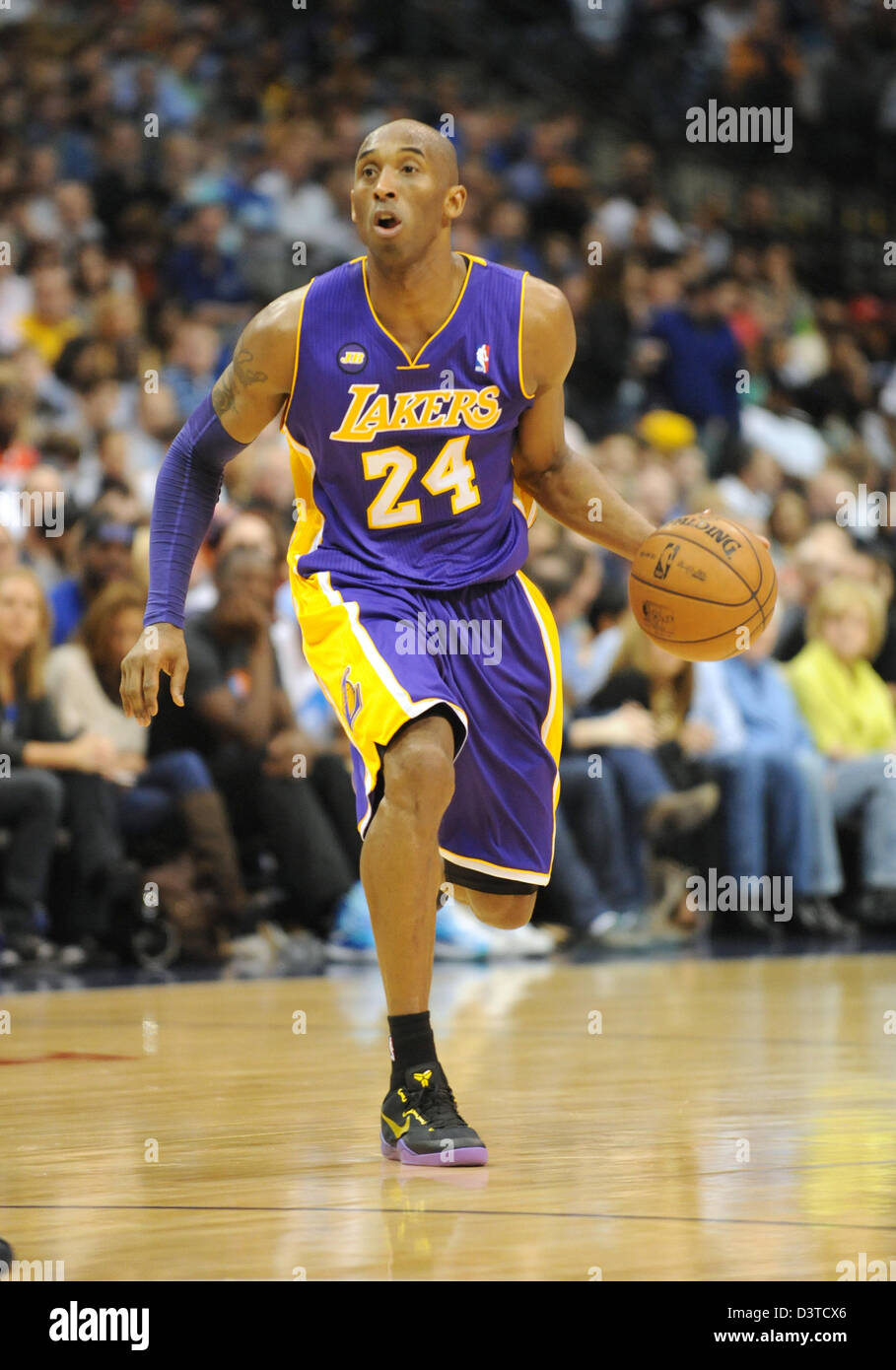 Dallas, Texas, USA. 24th Feb, 2013. Los Angeles Lakers shooting guard ...