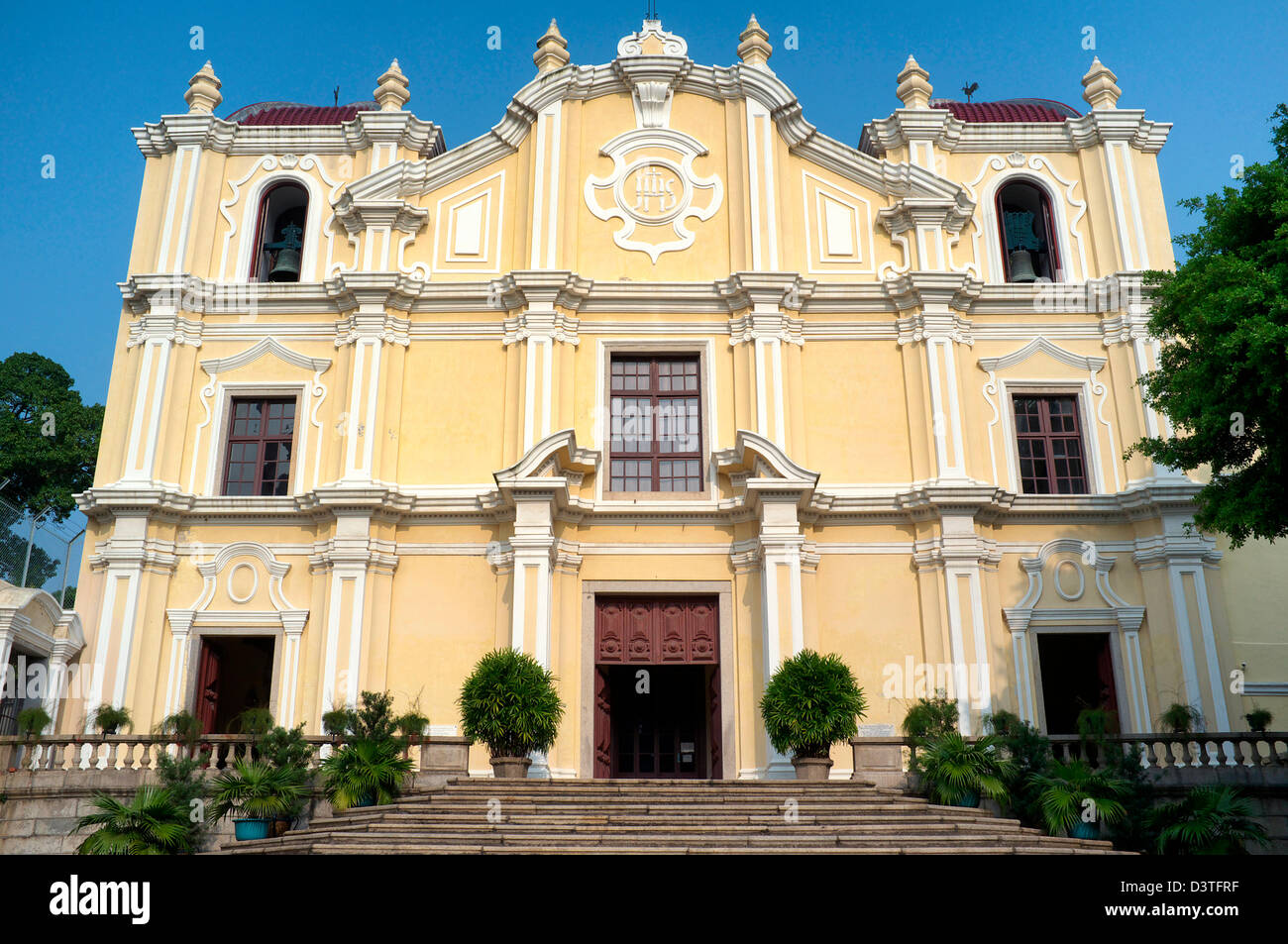 St. Joseph's Seminary Church in Macau, China, SAR Stock Photo - Alamy