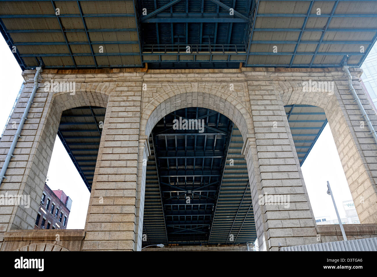 Manhattan Bridge Overpass in the DUMBO (Down Under the Manhattan Bridge ...