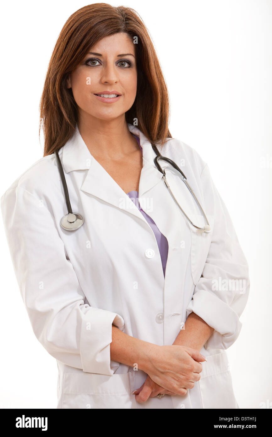 Attractive hispanic woman in her forties Stock Photo - Alamy