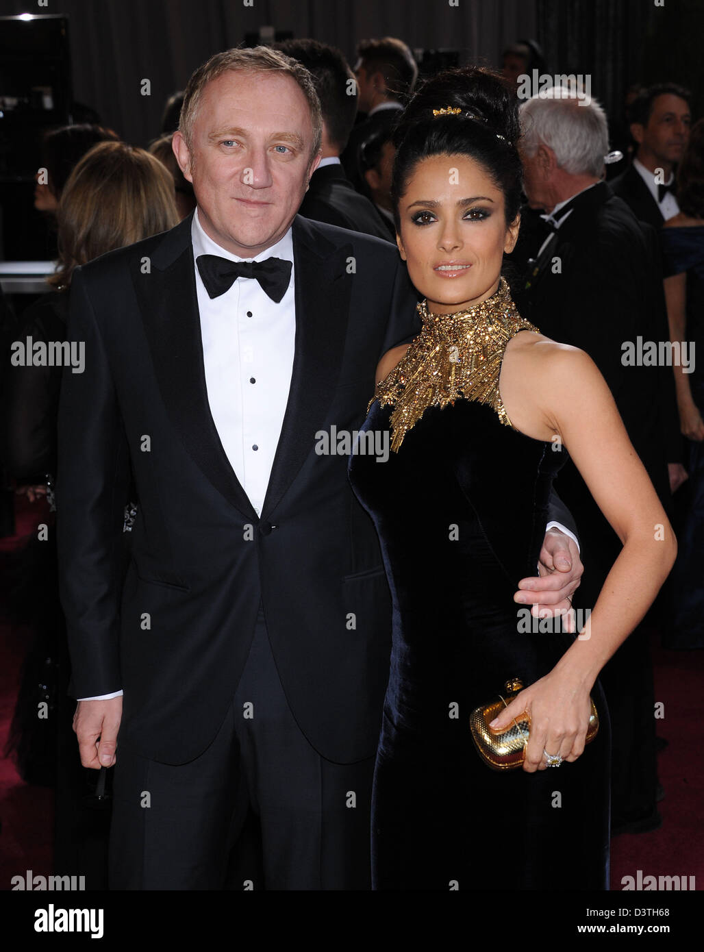 Los Angeles, California, USA. 24th February 2013. Actress SALMA HAYEK ...