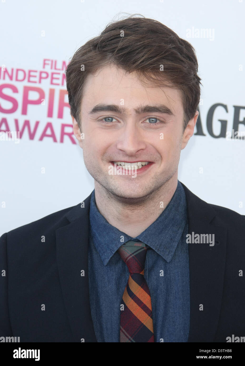 DANIEL RADCLIFFE 2013 FILM INDEPENDENT SPIRIT AWARDS BEACH SANTA MONICA ...