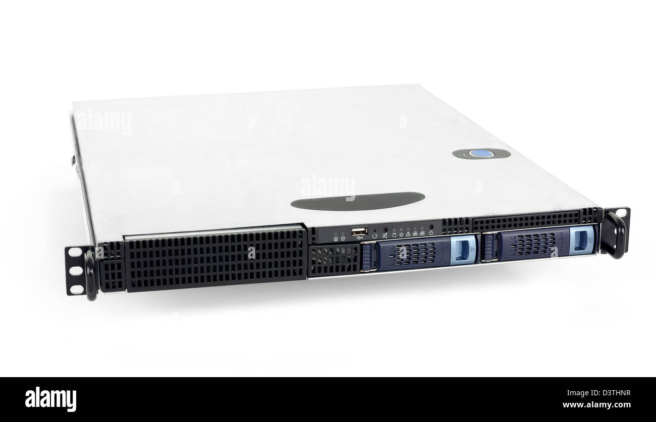 Blade server rack Cut Out Stock Images & Pictures - Alamy