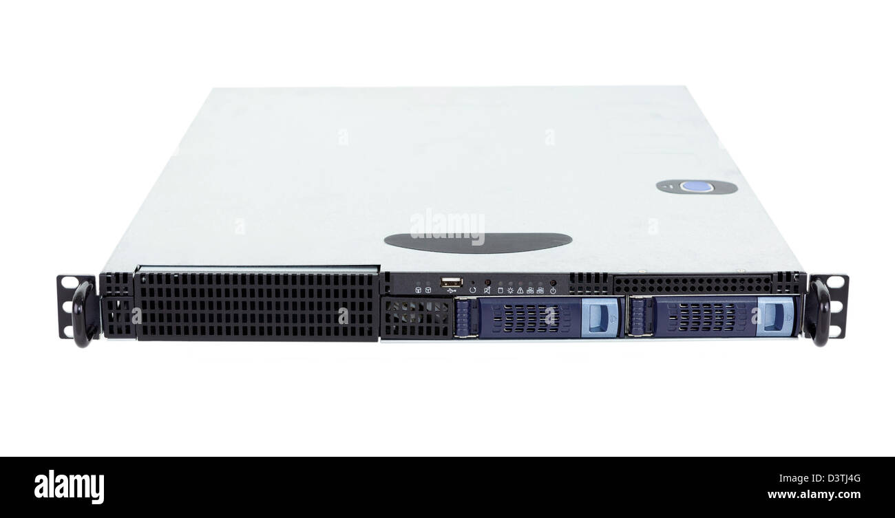 Blade server rack Cut Out Stock Images & Pictures - Alamy