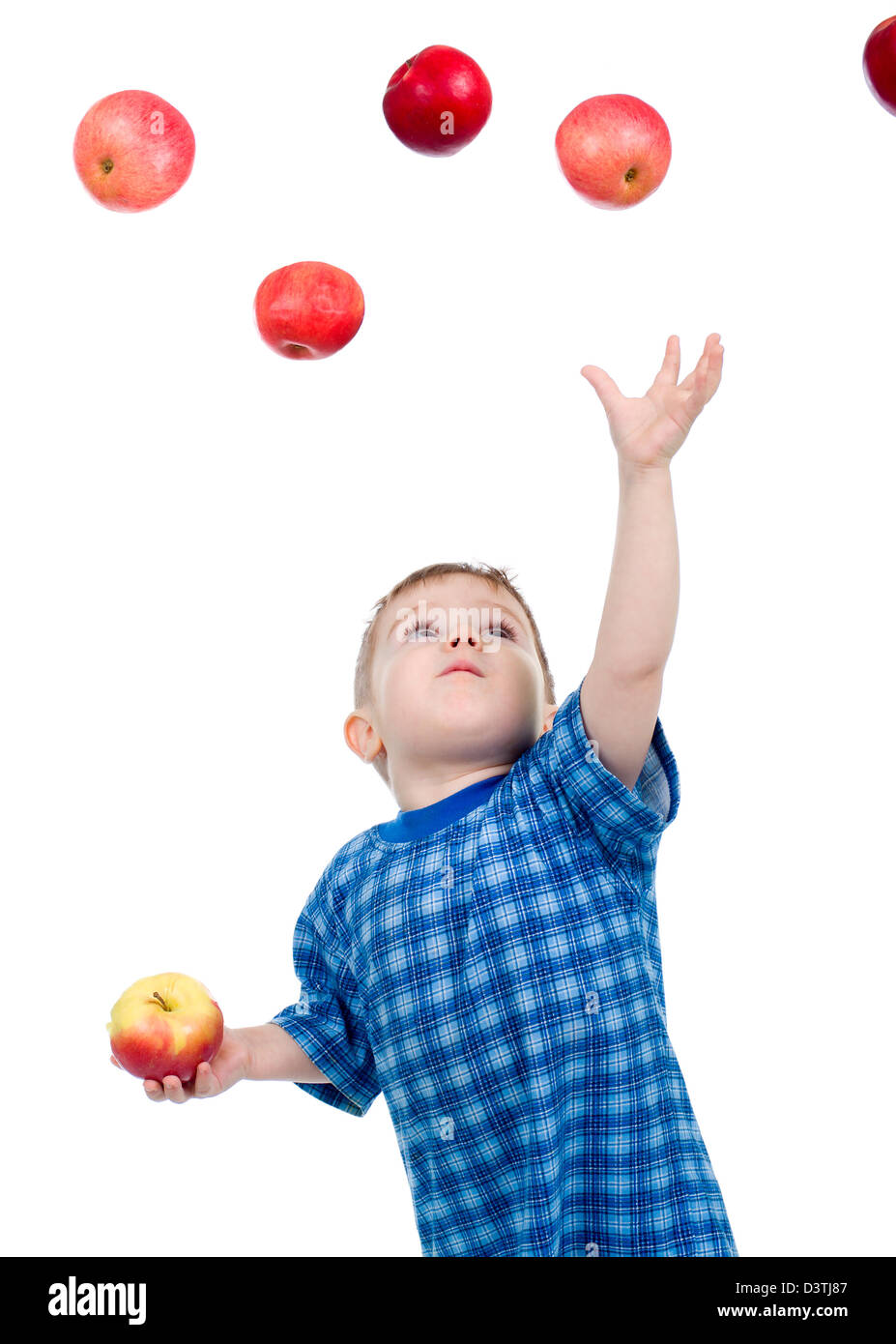 Flying apple hi-res stock photography and images - Alamy