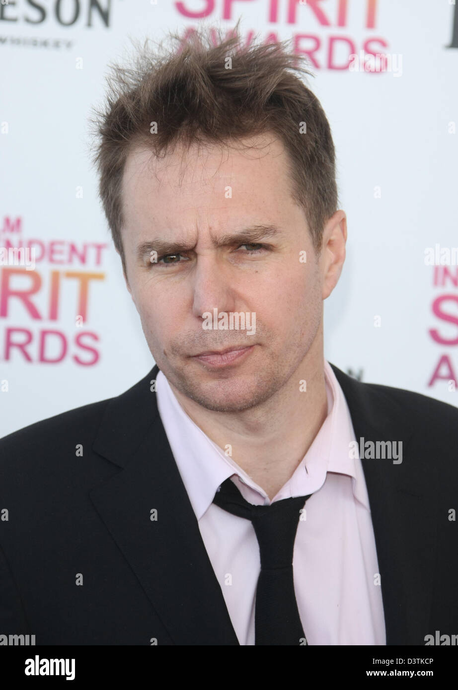 SAM ROCKWELL 2013 FILM INDEPENDENT SPIRIT AWARDS BEACH SANTA MONICA ...