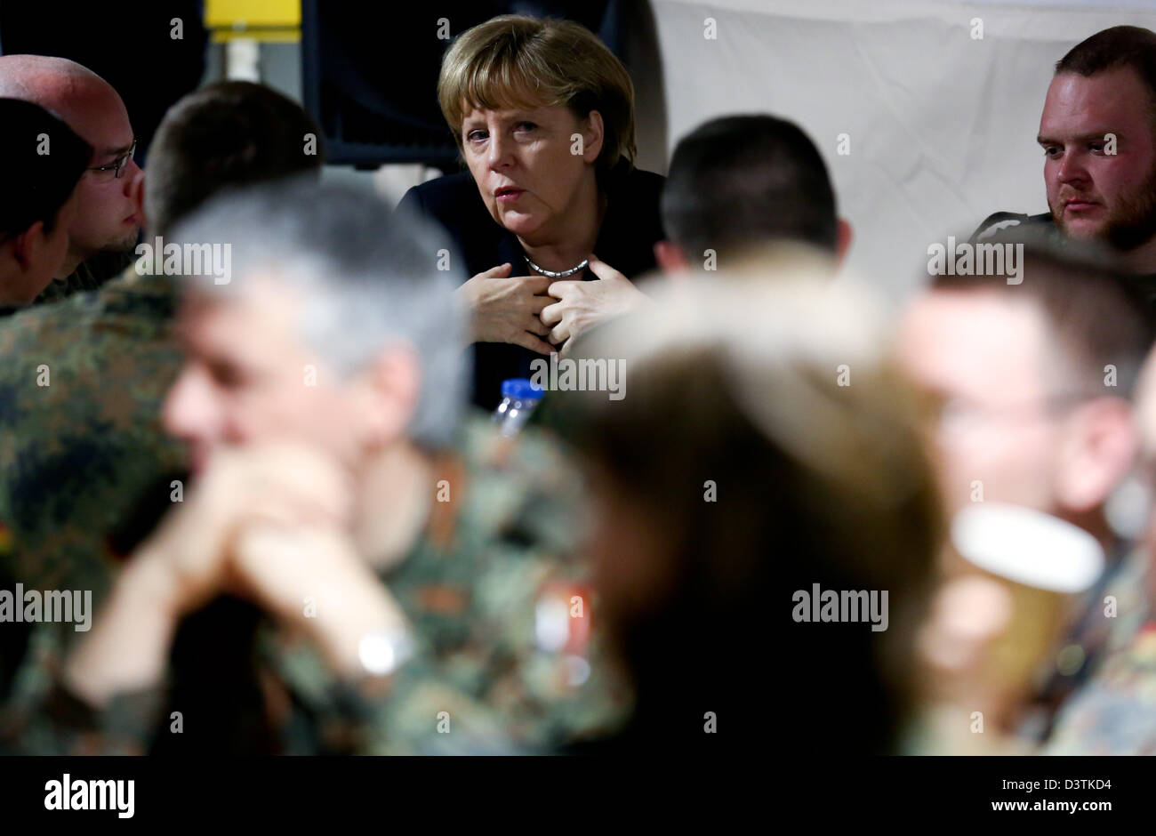 Goereme National Park, Turkey. 25th February 2013. German Chancellor ...
