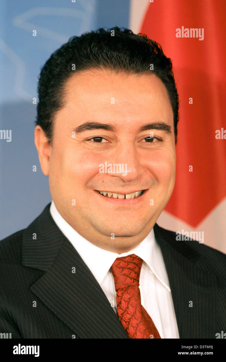 The picture shows Turkish Minister of State and Chief Negotiator to the ...