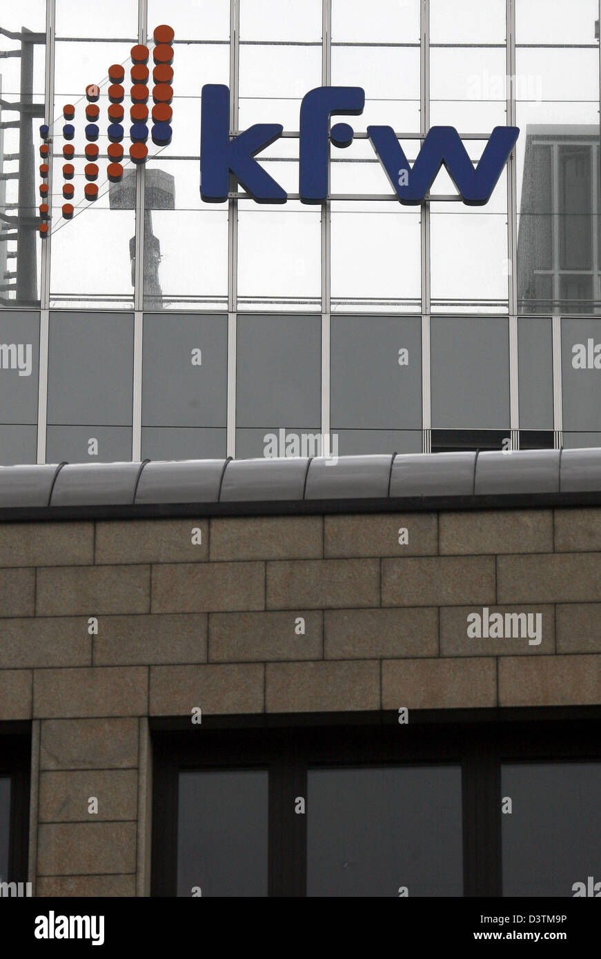 The picture shows the logo of the Reconstruction Loan Corporation (KfW ...