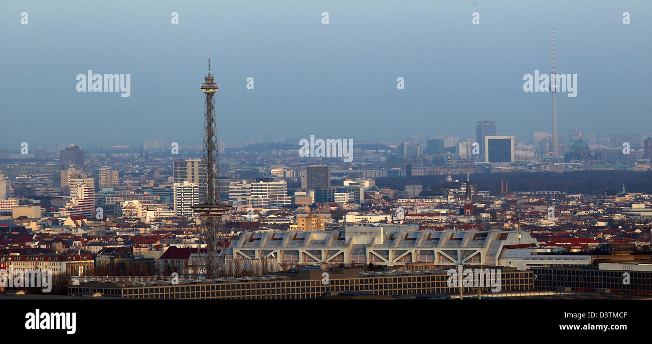 Berlin, Germany, View from Teufelsberg over Berlin Stock Photo - Alamy