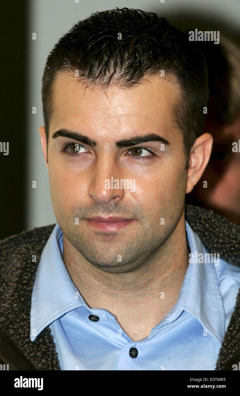The defendant Marco Z. is pictured in the court room of the jury court ...