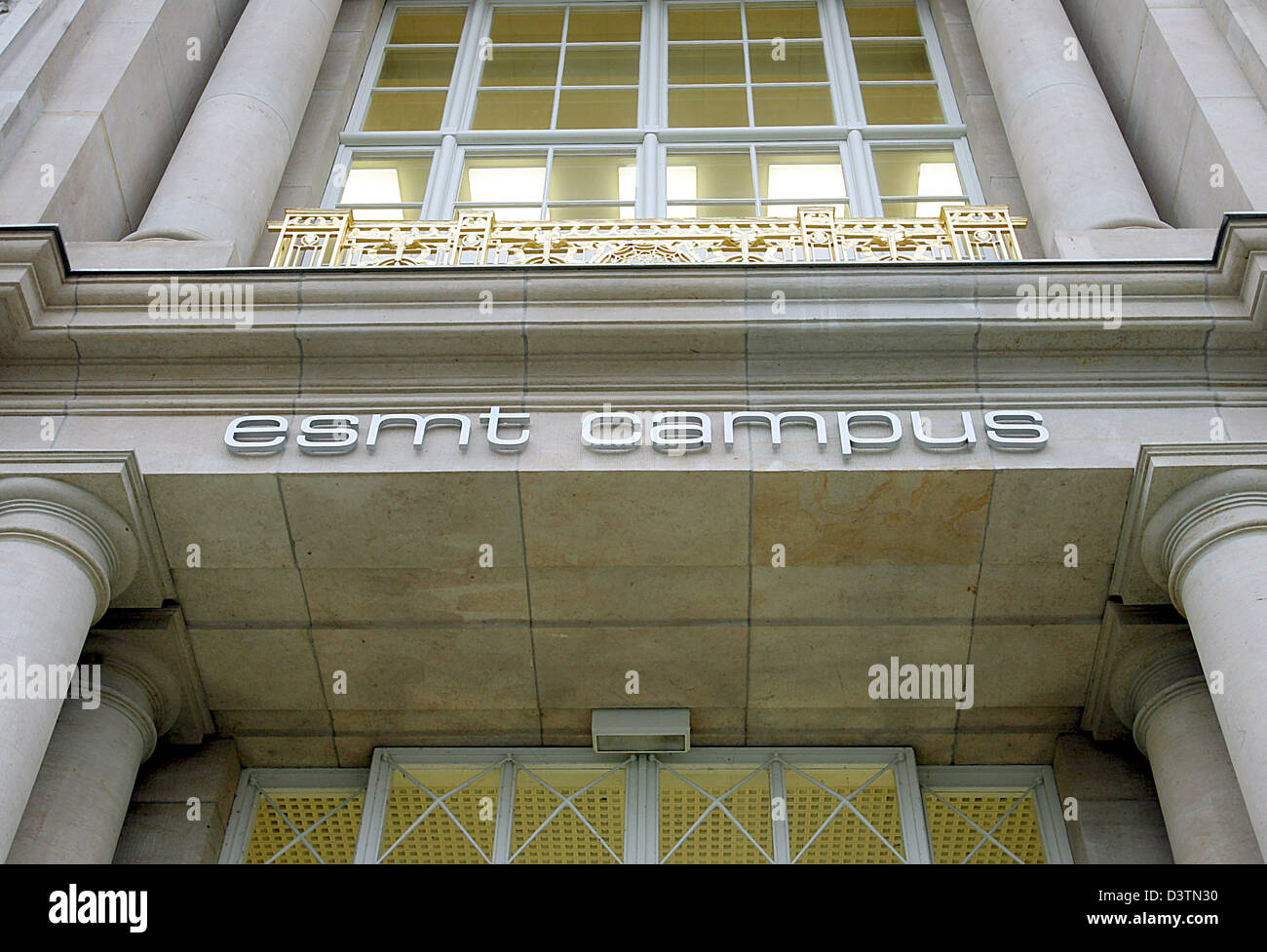 The picture shows the European School of Management and Technology ...