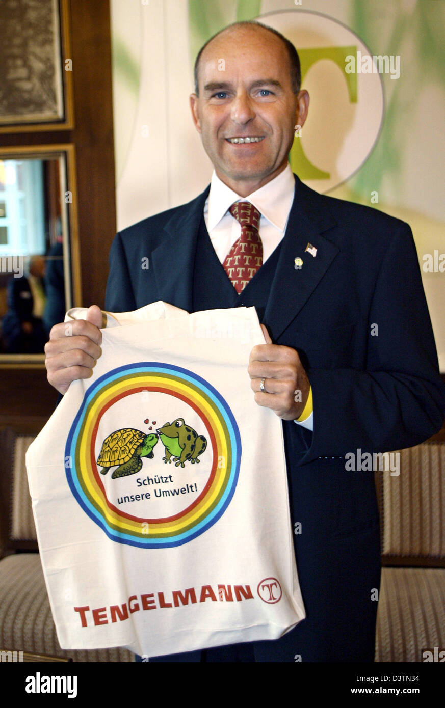 Karl-Erivan W. Haub, managing partner of company group 'Tengelmann ...
