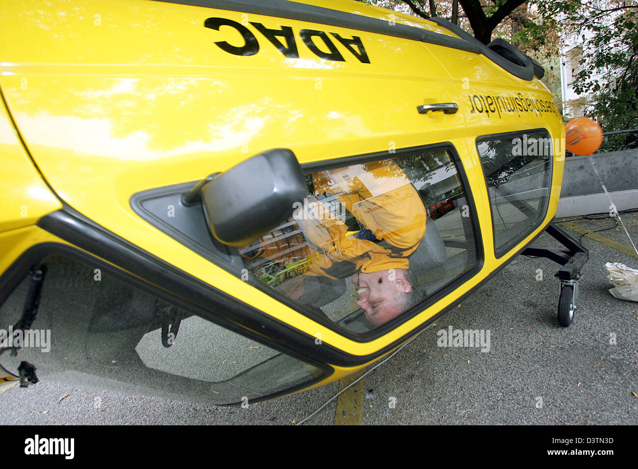 Rollover simulator hi-res stock photography and images - Alamy