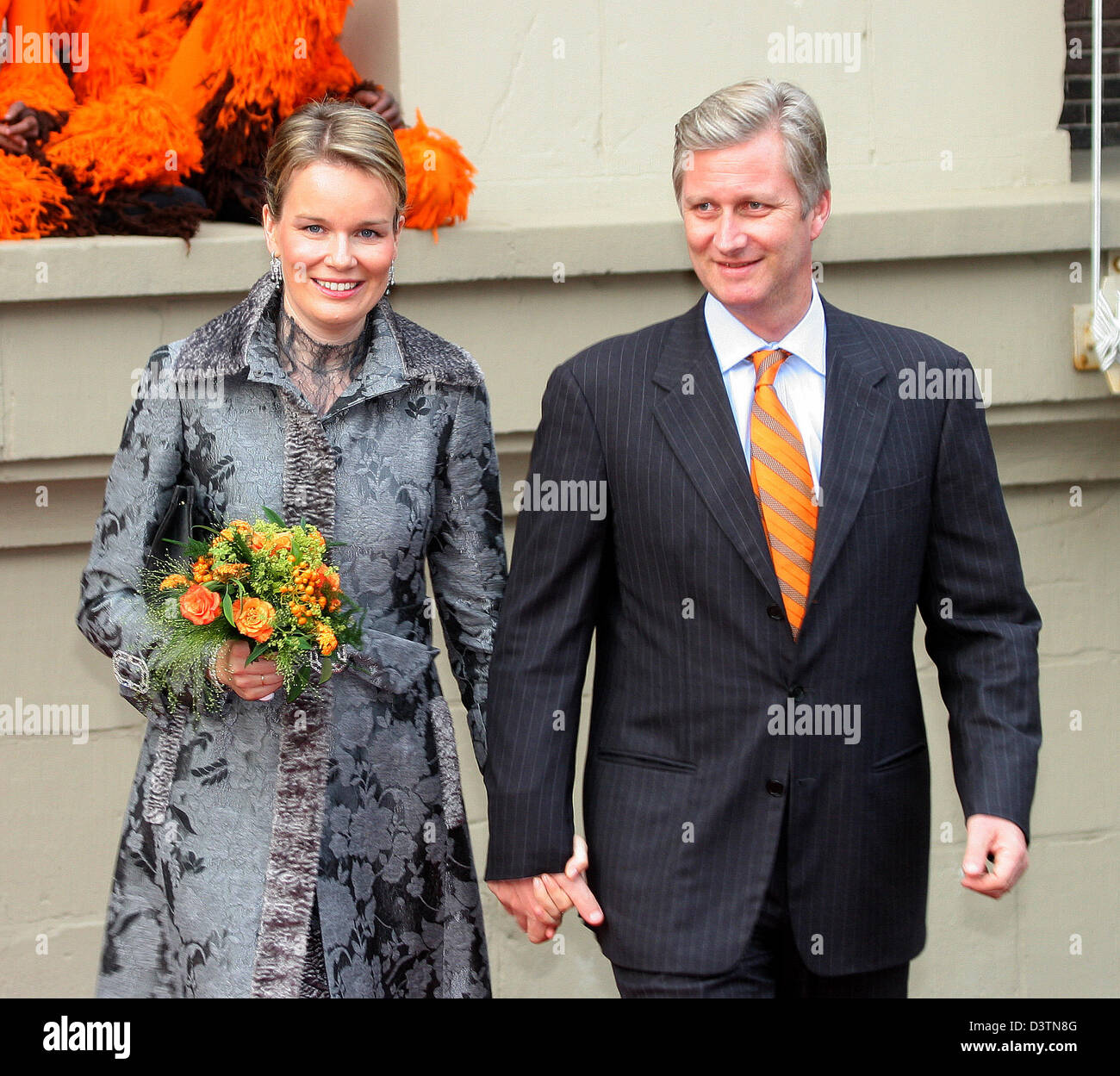 Crown Princess Mathilda and Crown Prince Philippe of Belgium are ...