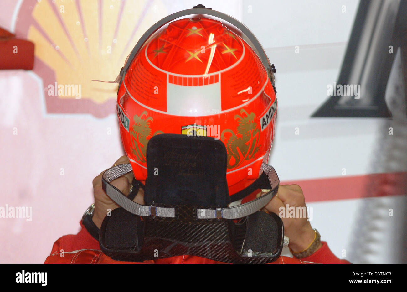 Formula one motor racing brazilian grand prix practice session ...