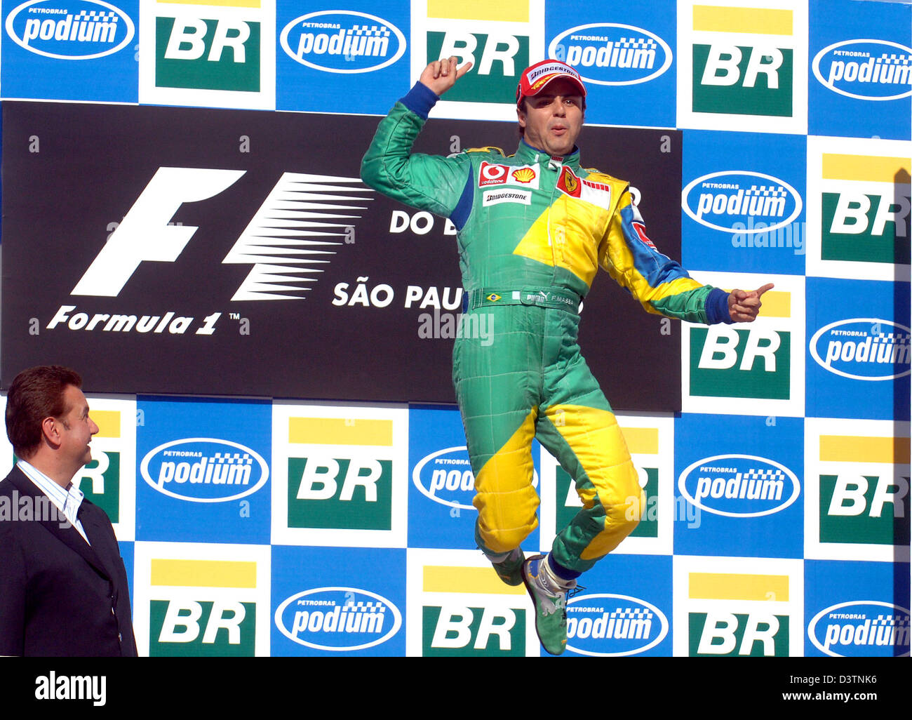 Brazilian Formula One driver Felipe Massa of Scuderia Ferrari F1 ...