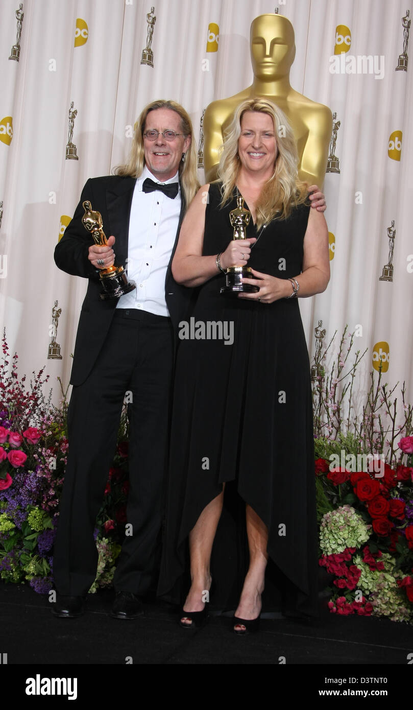 PER HALLBERG & KAREN BAKER LANDERS 85TH ACADEMY AWARDS PRESSROOM DOLBY ...