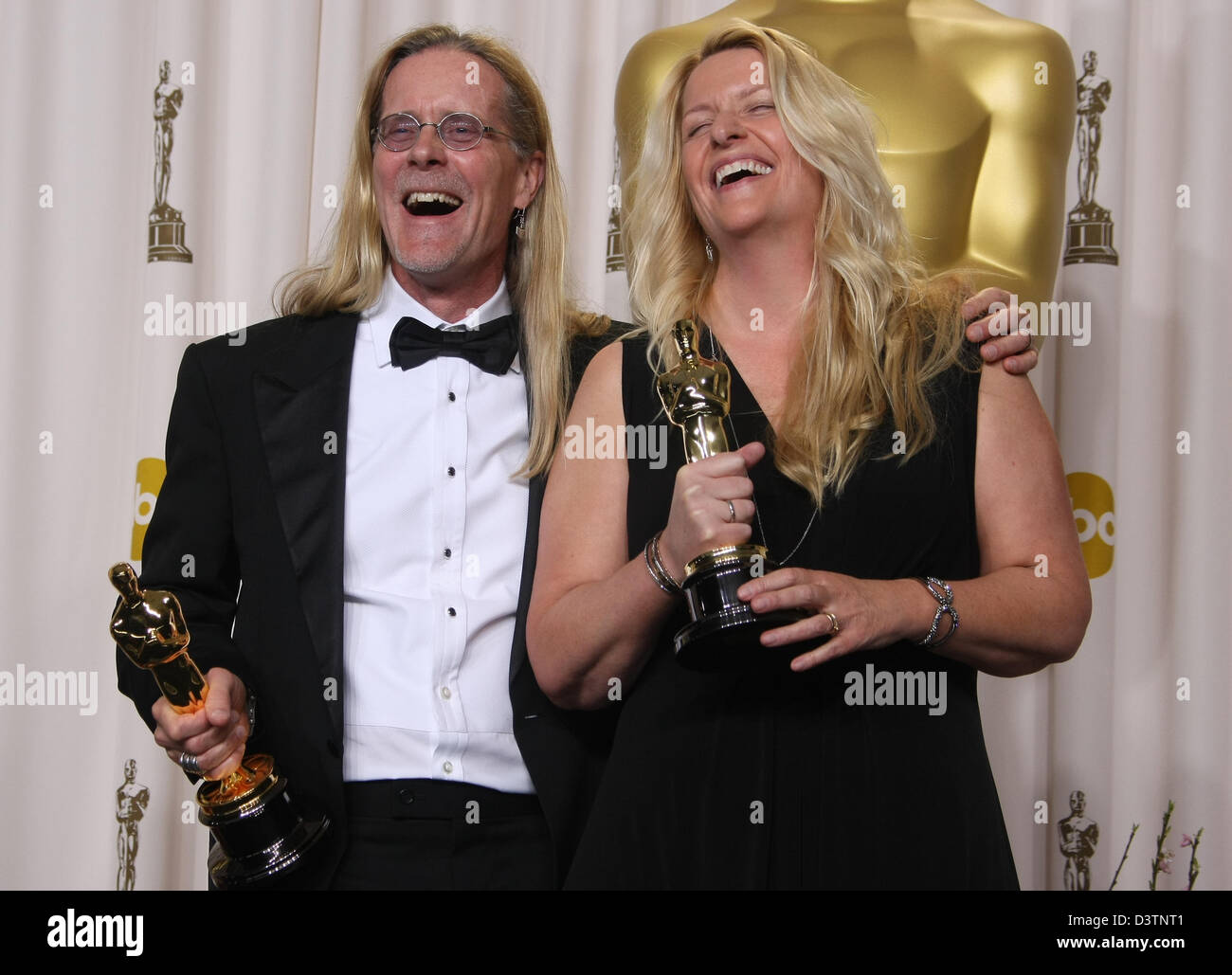 PER HALLBERG & KAREN BAKER LANDERS 85TH ACADEMY AWARDS PRESSROOM DOLBY ...
