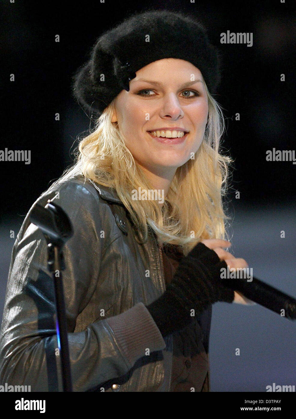 Singer Eva Briegel performs with her band 'Juli' at the show 'Dancing ...