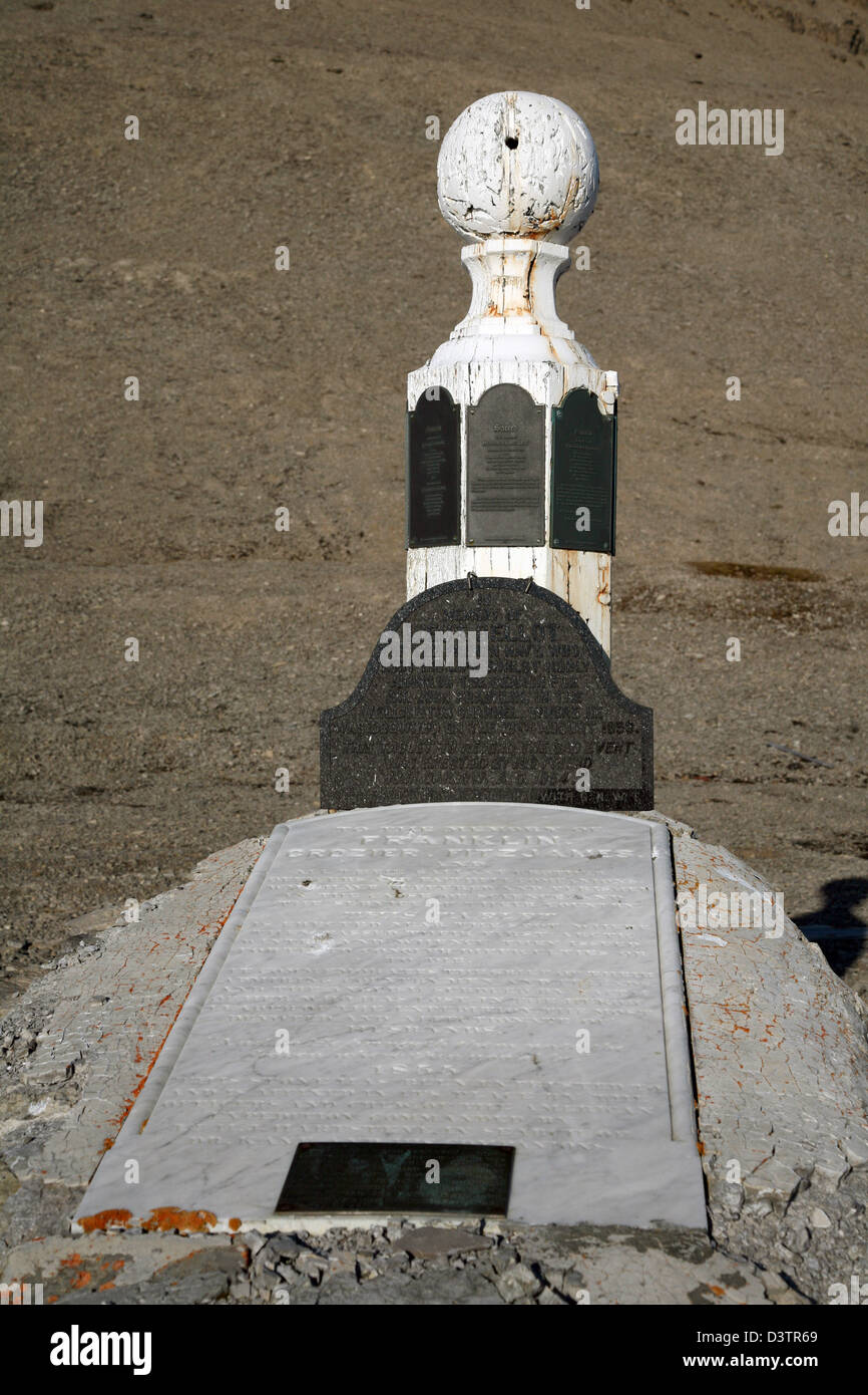 Beechey island monuments hi-res stock photography and images - Alamy