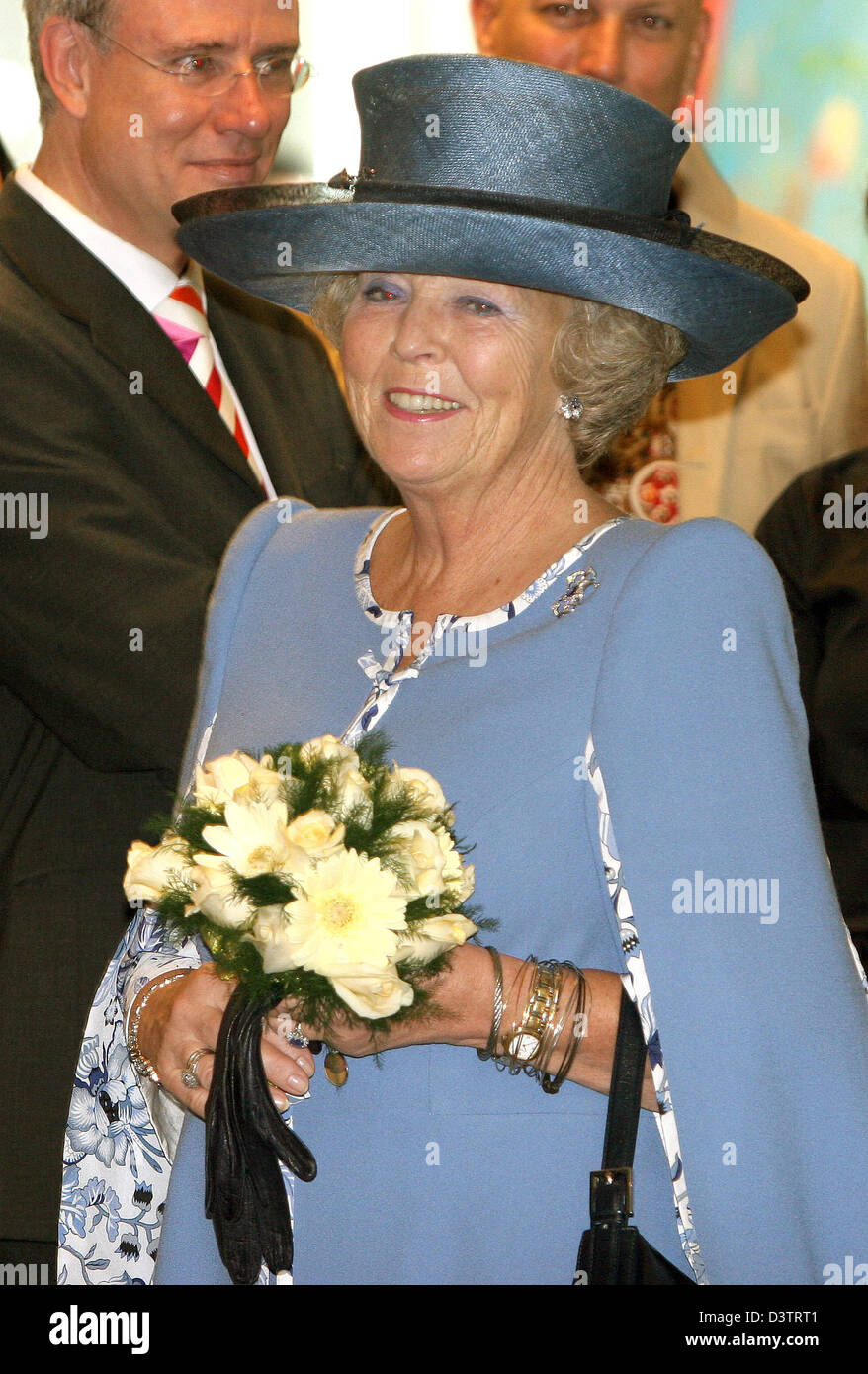 Dutch Queen Beatrix pictured at the start of her official visit to ...